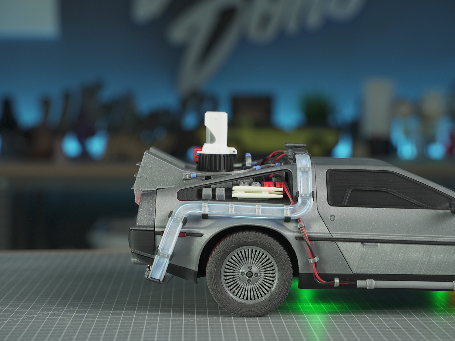 MR Fusion para BTTF DeLorean por Duke Doks | Descargar modelo STL ...