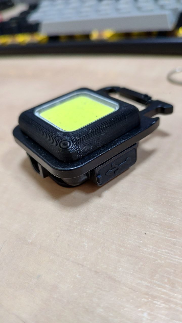 LED Flashlight battery extension by Andr1kUA | Download free STL model ...
