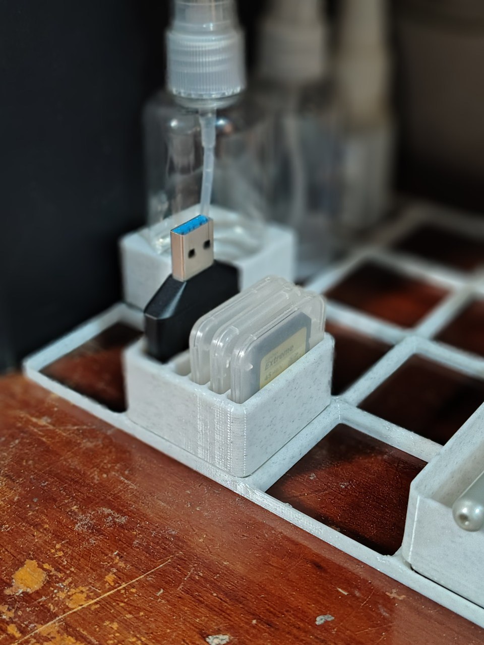 Gridfinity SD Cards & Reader Holder by Menga | Download free STL model ...