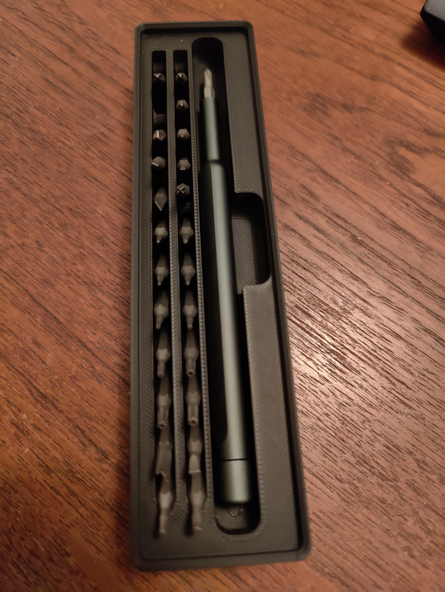 Xiaomi Wiha Precision Screwdriver Gridfinity 1x4 by jowlo | Download free STL model | Printables.com