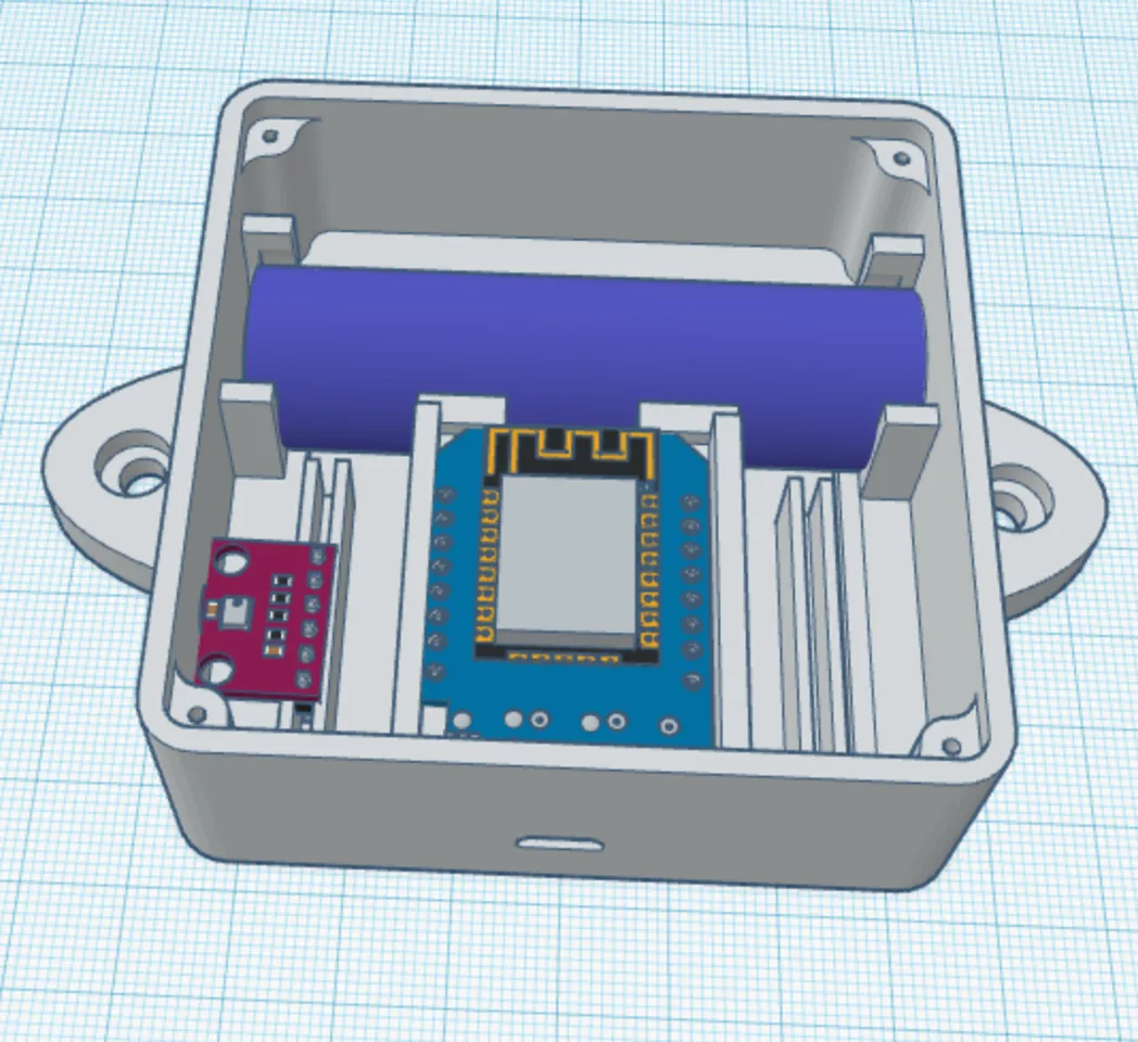 Case Sensor de THP by Eduardo Martins | Download free STL model ...