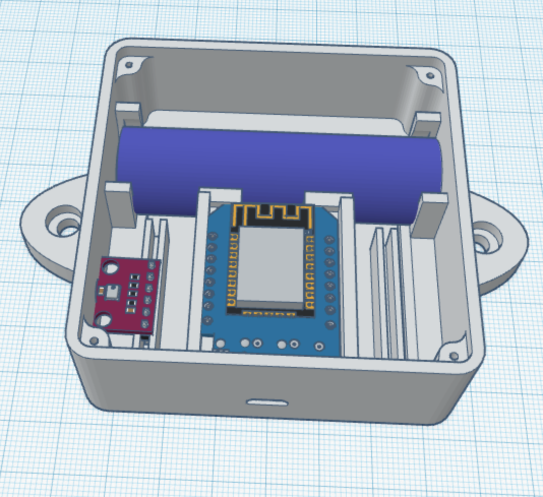 Case Sensor de THP by Eduardo Martins | Download free STL model ...