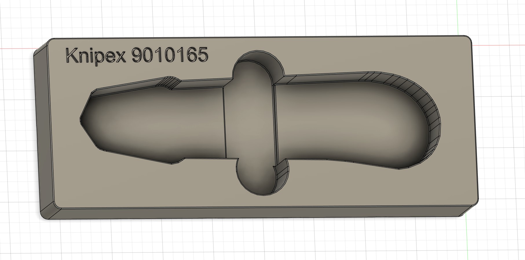 Gridfinity Knipex 9010165 Cuttermesser cutter knife by Matthias ...
