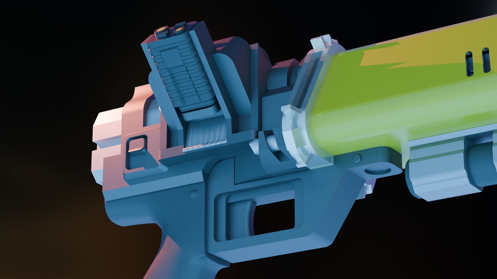 LAS-7 Dagger (Helldivers 2) | Cosplay Prop by Leonardo Fries | Download ...