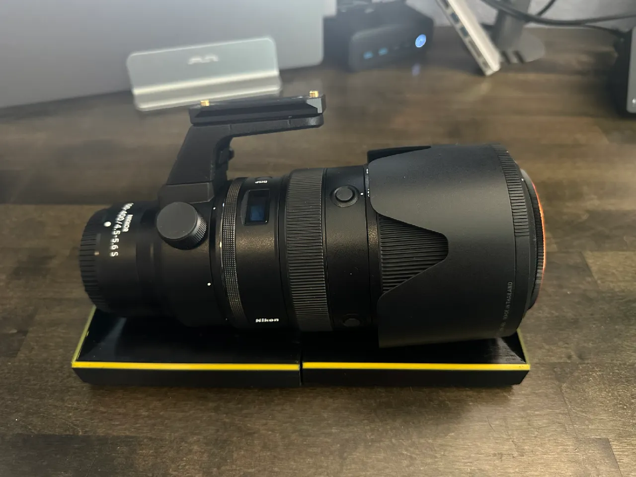 Gridfinity Nikon Z mount horizontal lens holder by edsai | Download free STL model | Printables.com