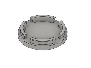 Wheel Center Cap by Erebus | Download free STL model | Printables.com