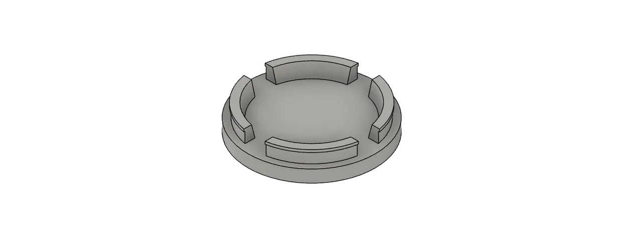 Wheel Center Cap by Erebus | Download free STL model | Printables.com