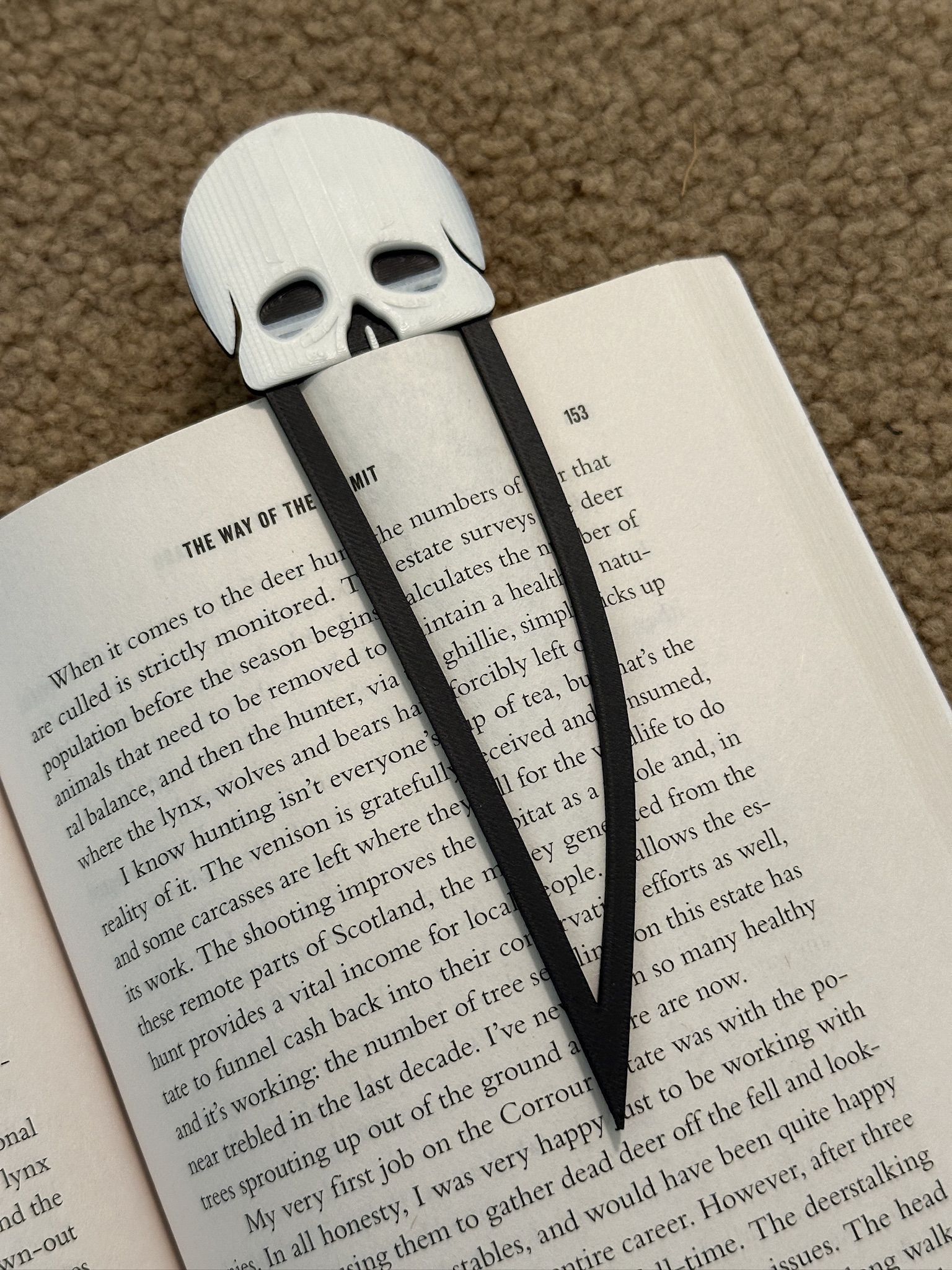 Skull Dagger Bookmark by vidision | Download free STL model ...