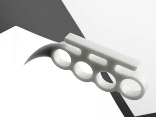 Brass Knuckle Box Cutter by Smyntix | Download free STL model ...