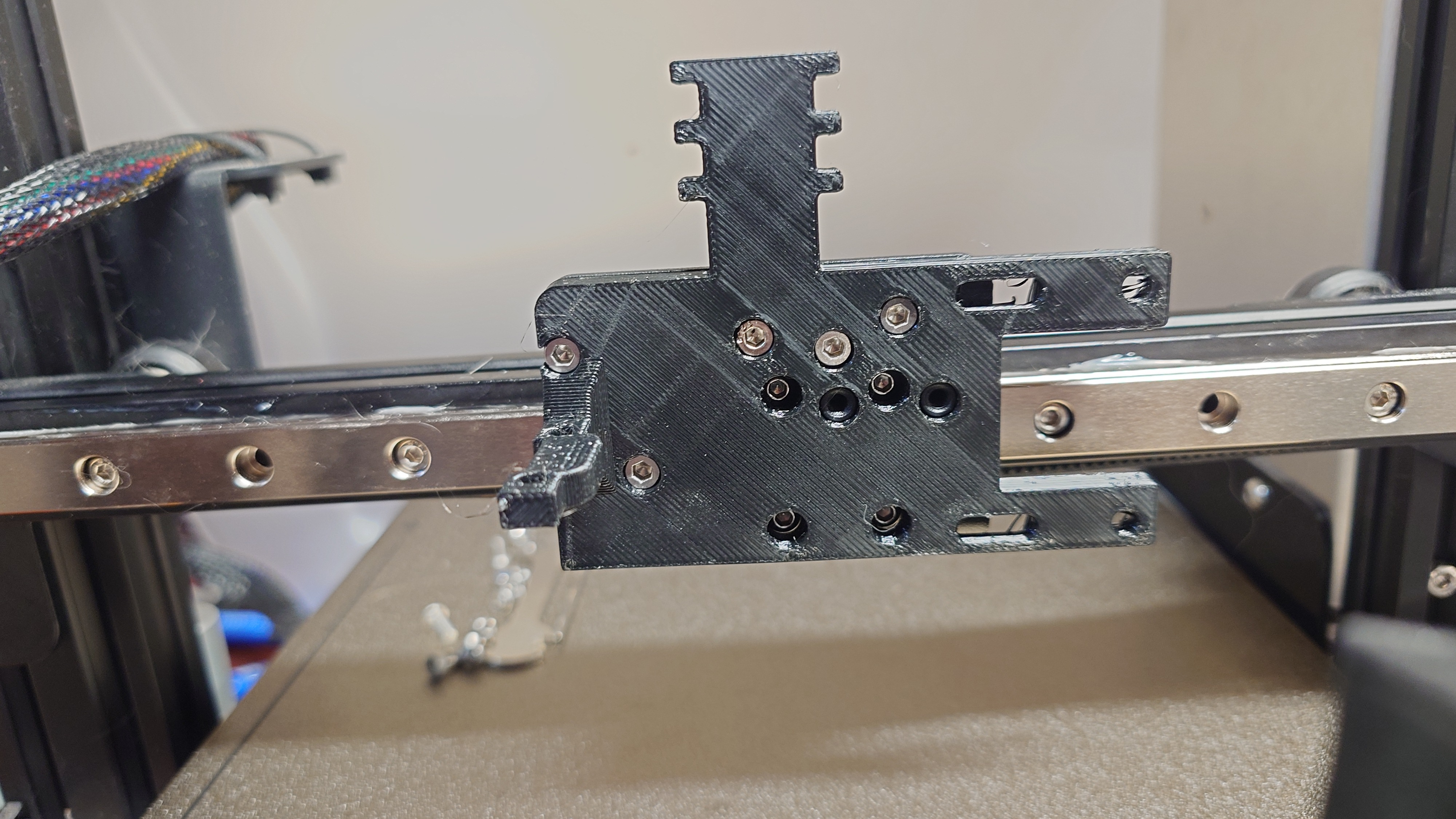 Hemera XS mount for Ender 3 by Naomi | Download free STL model | Printables.com