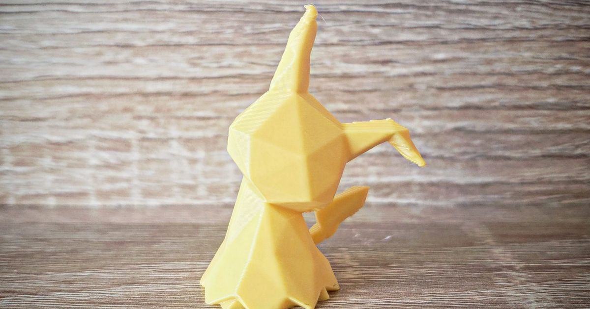 Mimikyu - low poly (pokemon) by Jefflynn | Download free STL model ...