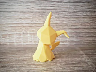 Low poly Mew by Harald Andersson | Download free STL model | Printables.com