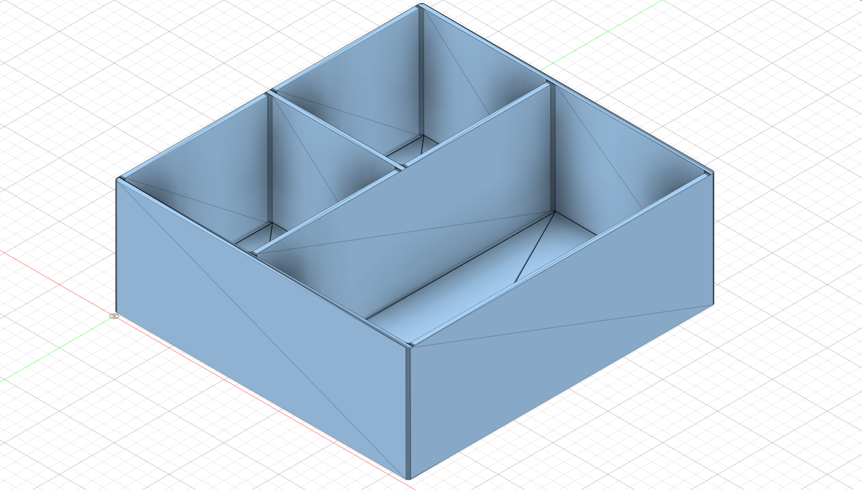 Box with lid, closure and compartments by quezy pROz | Download free ...