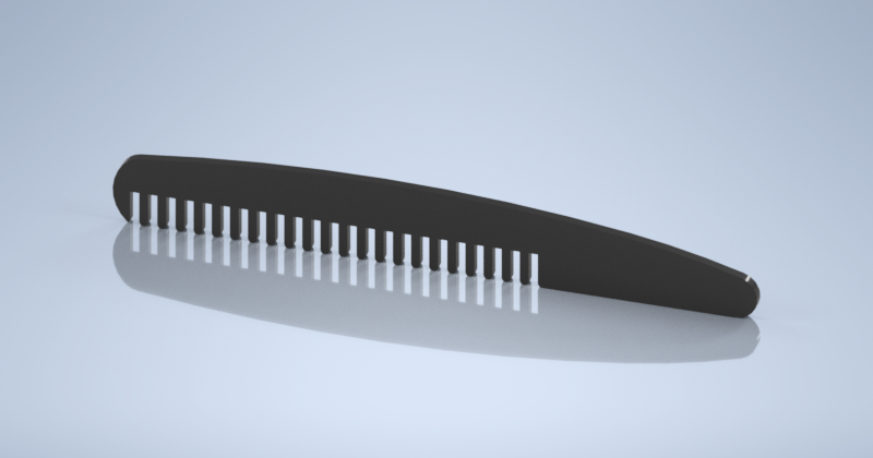 Simple comb by sunshinemakes | Download free STL model | Printables.com