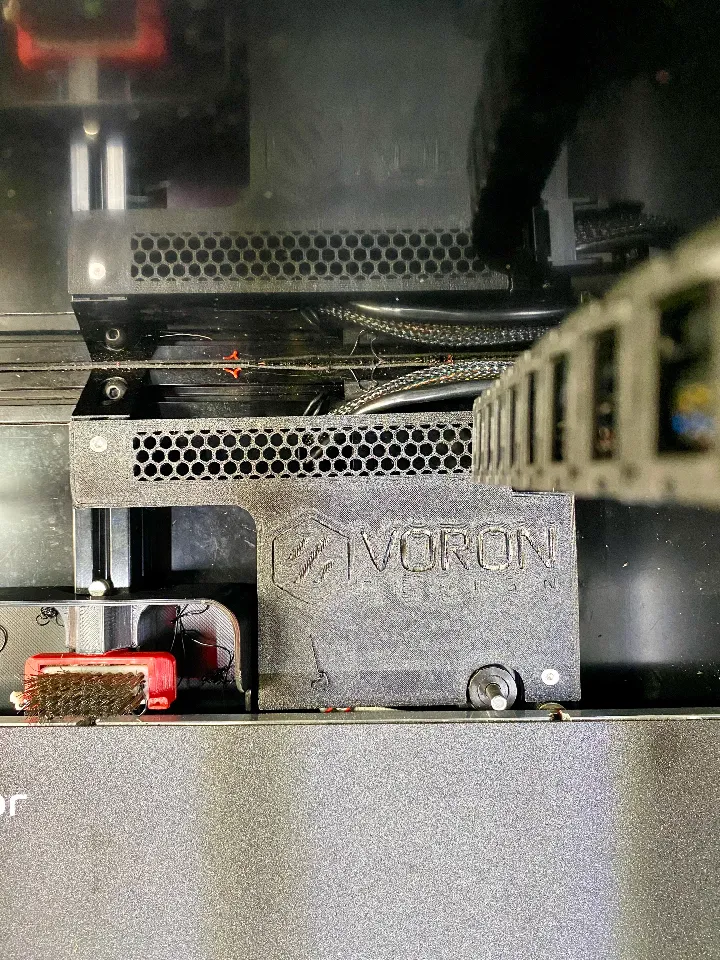 Voron 2.4 bed fan with removable bucket, Z-hotizontal chain mod. by ...