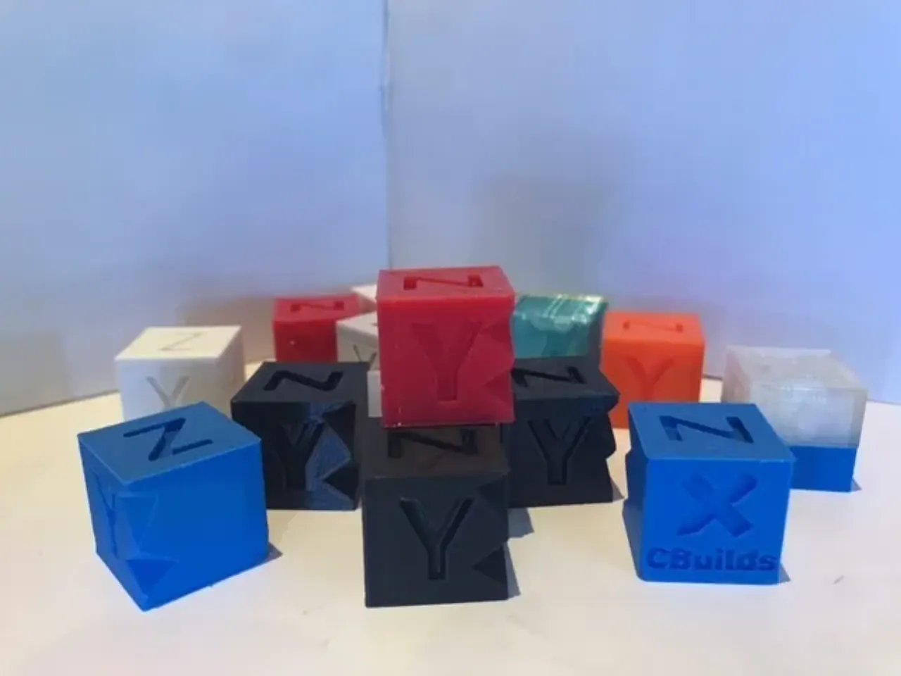 Calibration Cube - Build Cube by CBuilds | Download free STL model ...