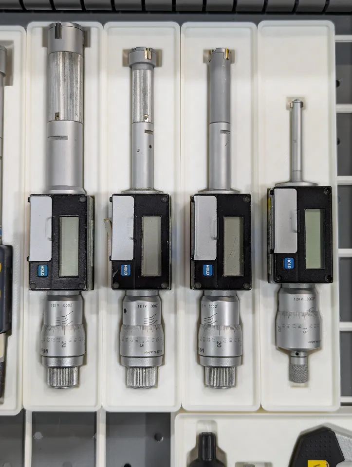 Gridfinity Mitutoyo 468 Digital Bore Micrometers by eperrin | Download ...