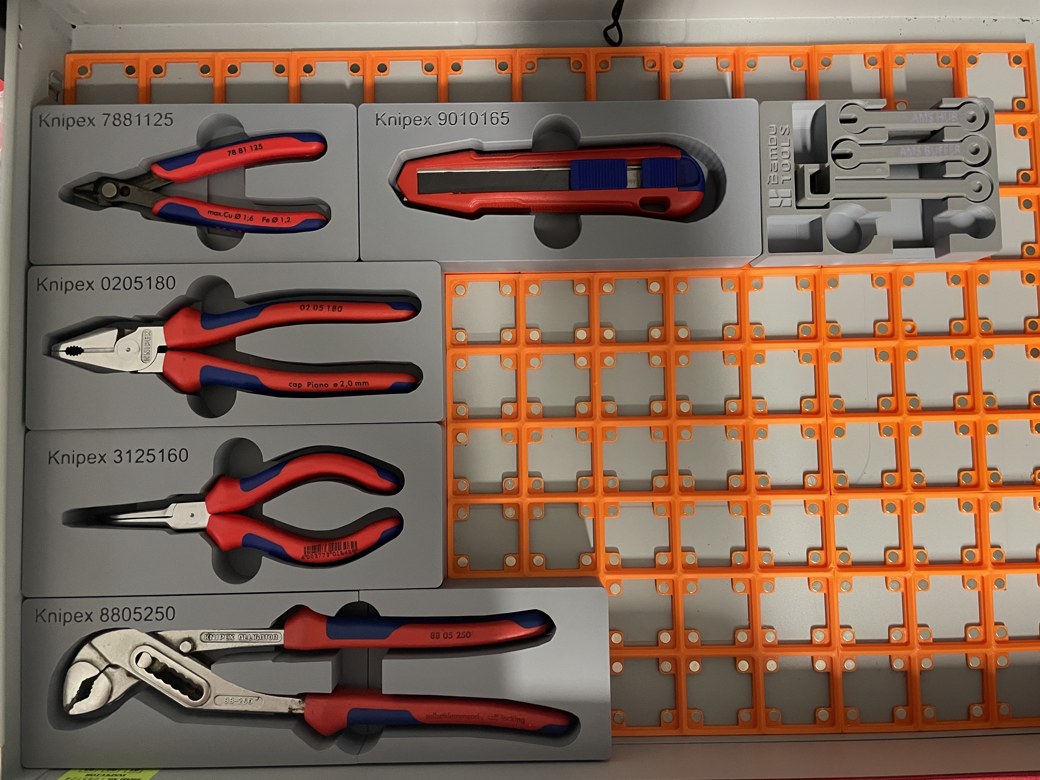 Gridfinity Knipex 7881125 side cutter Seitenschneider by Matthias ...