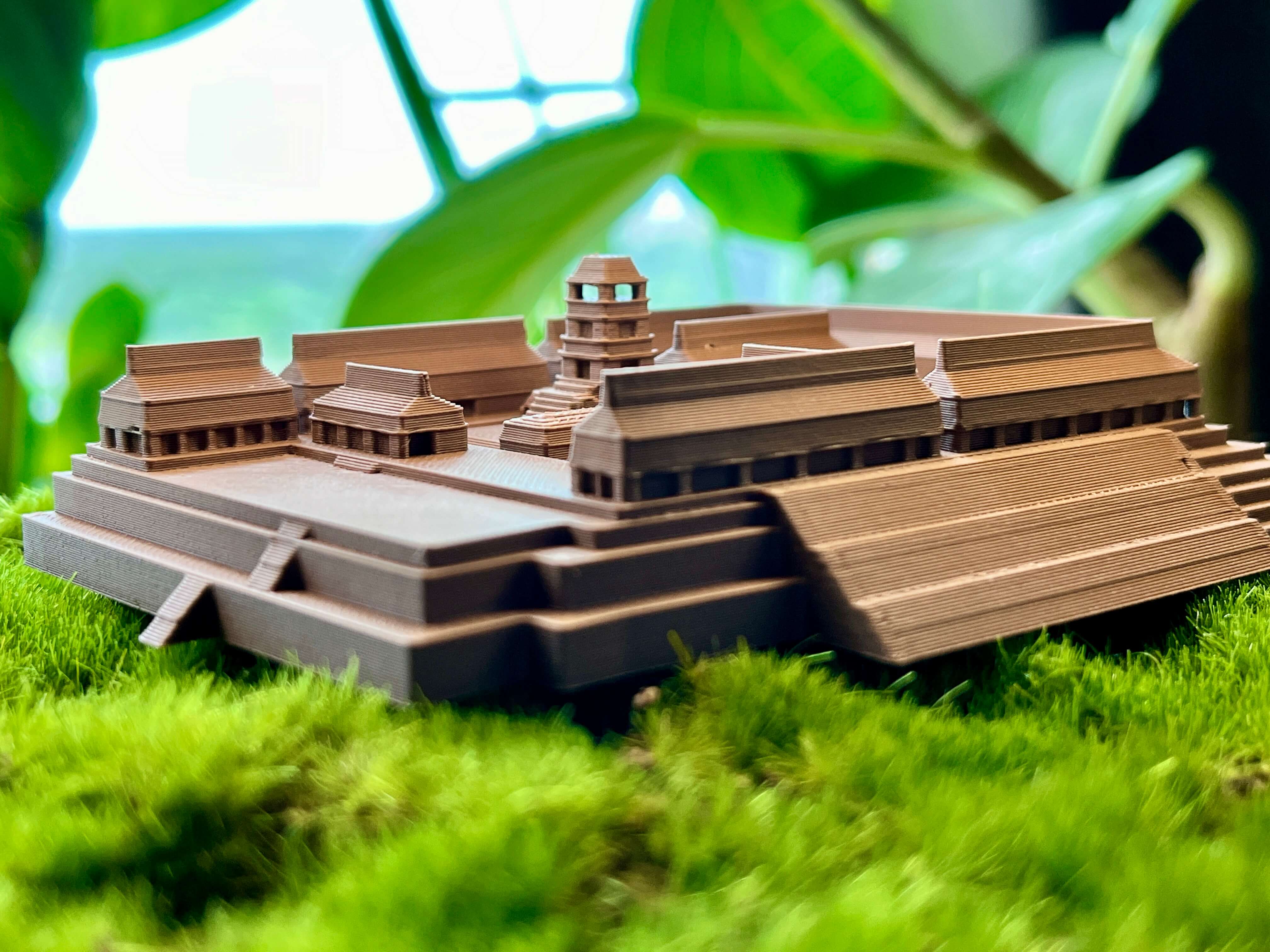 Palace of Palenque - Chiapas, Mexico von MiniWorld3D | Kostenloses STL ...
