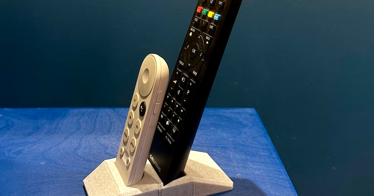 Modular Remote Holder by Aleksej Wesselbaum | Download free STL model ...