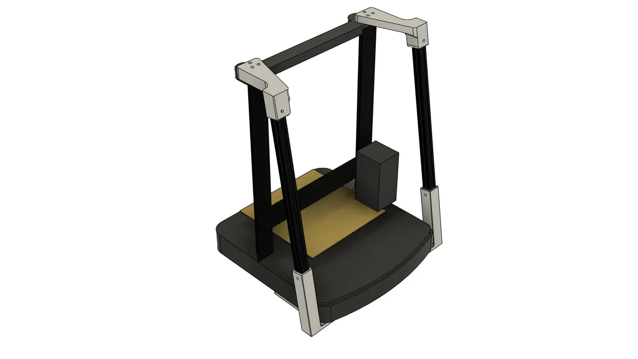Ender 3 V3 KE - 2020 Gantry Support by EAGLE__EYE_EXTRUSIONS | Download ...