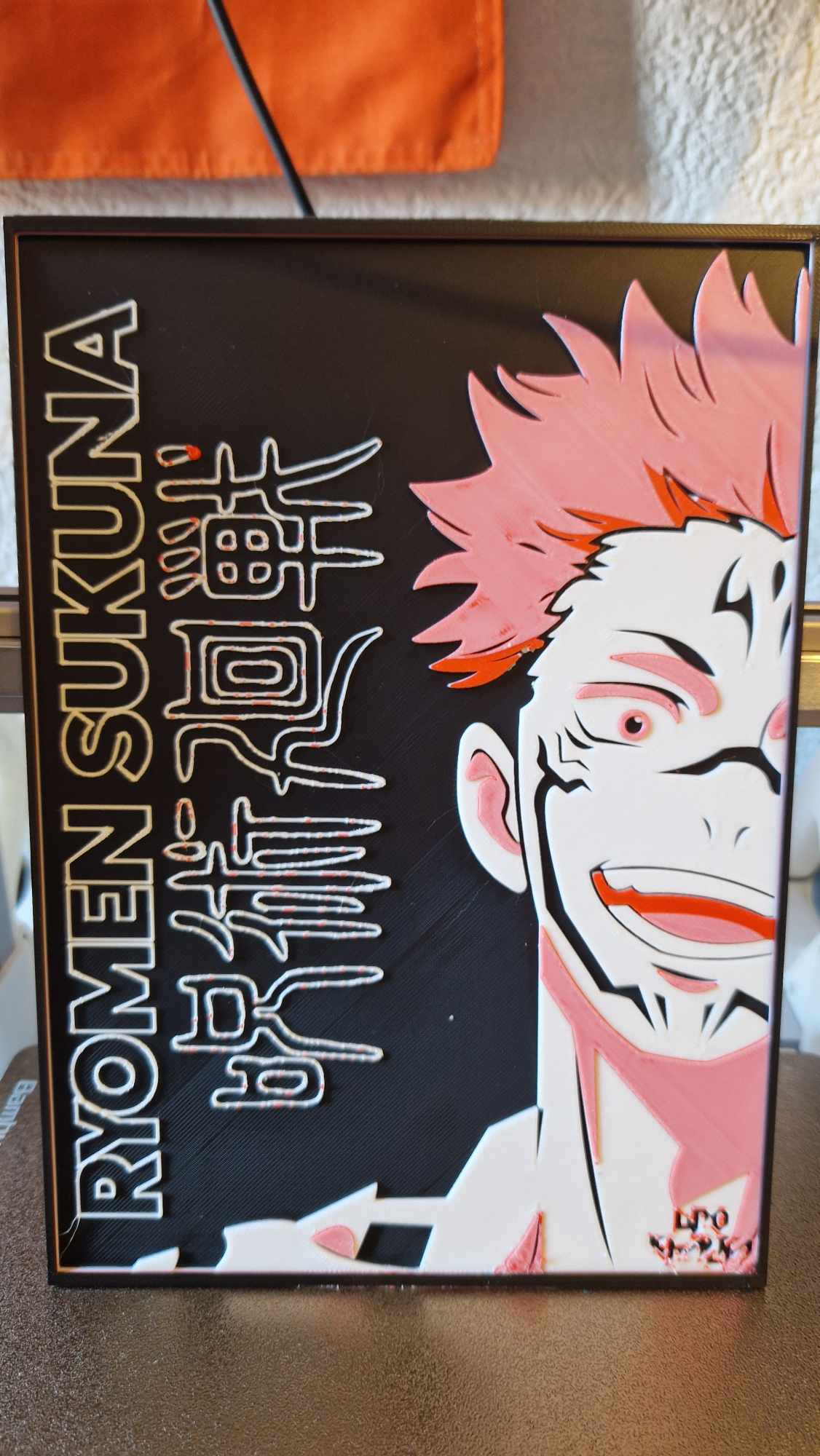 jujutsu kaisen - Sukuna face Hueforge od autora Dakiren | Stáhněte si ...