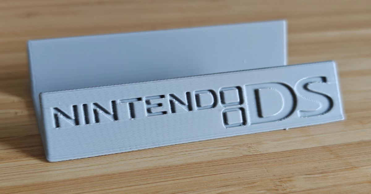 Nintendo DS Display by Qjao | Download free STL model | Printables.com