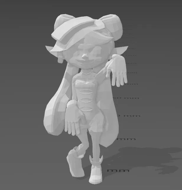 Splatoon 1 2 3 ayo calie by Cst 102413 | Download free STL model ...