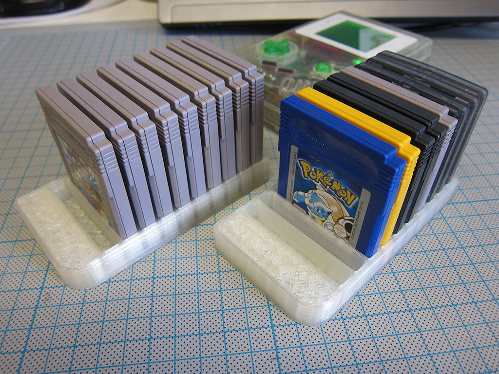 Game Boy Card Holder by DomesticHacks | Download free STL model ...