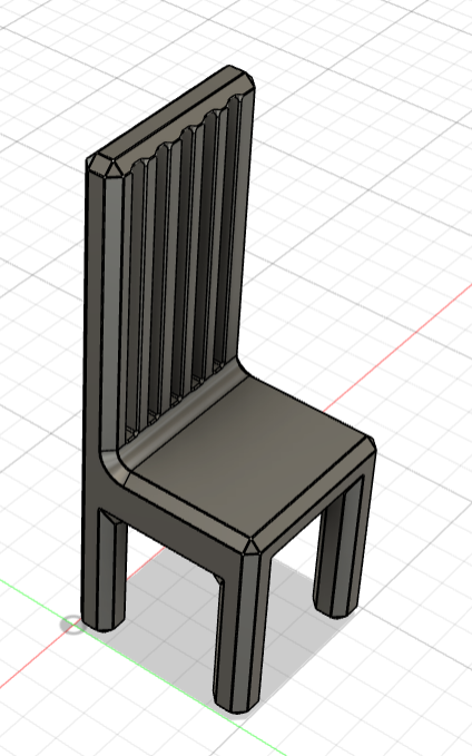 test chair by 3d lover | Download free STL model | Printables.com