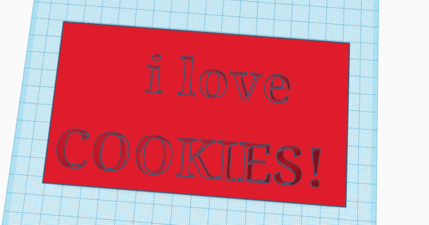 i love cookies sign by zeldadude | Download free STL model | Printables.com