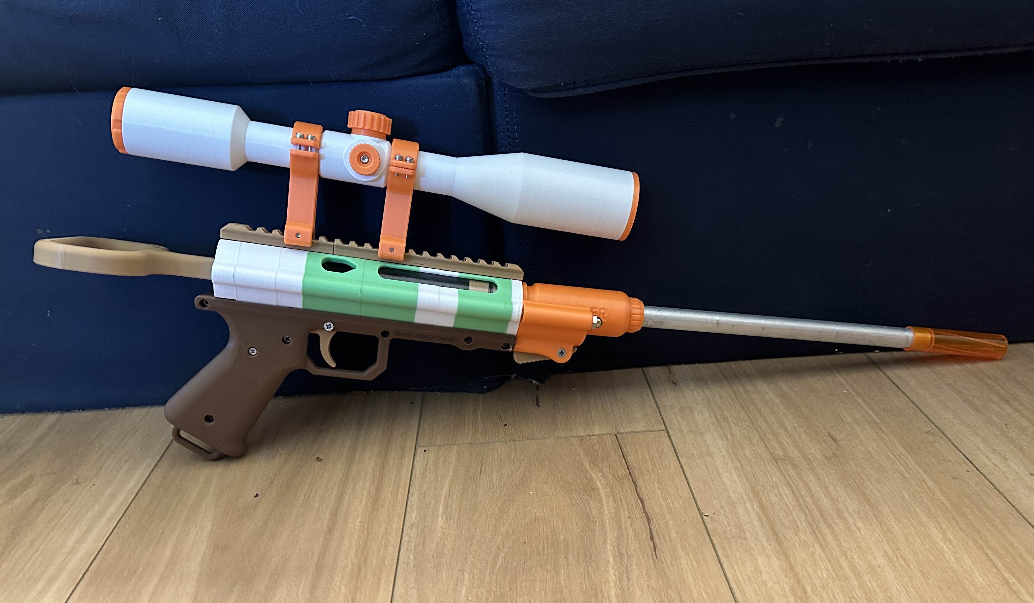 Wildstyle "Shovel Handle" Priming Handle (replaces plunger rod & T pull ...