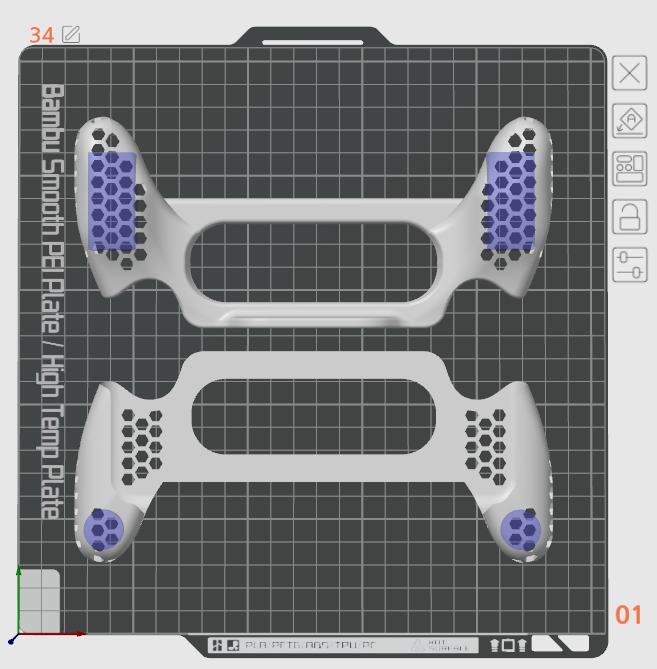 Retroid 4 Pro (RP4P) Grip by Luvmaya | Download free STL model ...