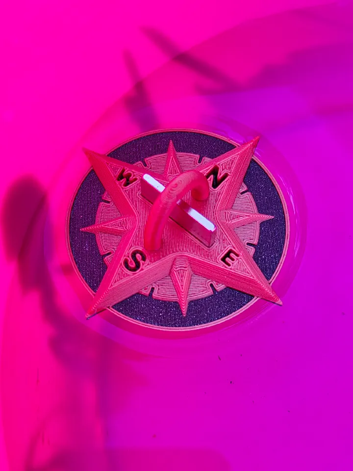 Magnetic compass by Ande | Download free STL model | Printables.com