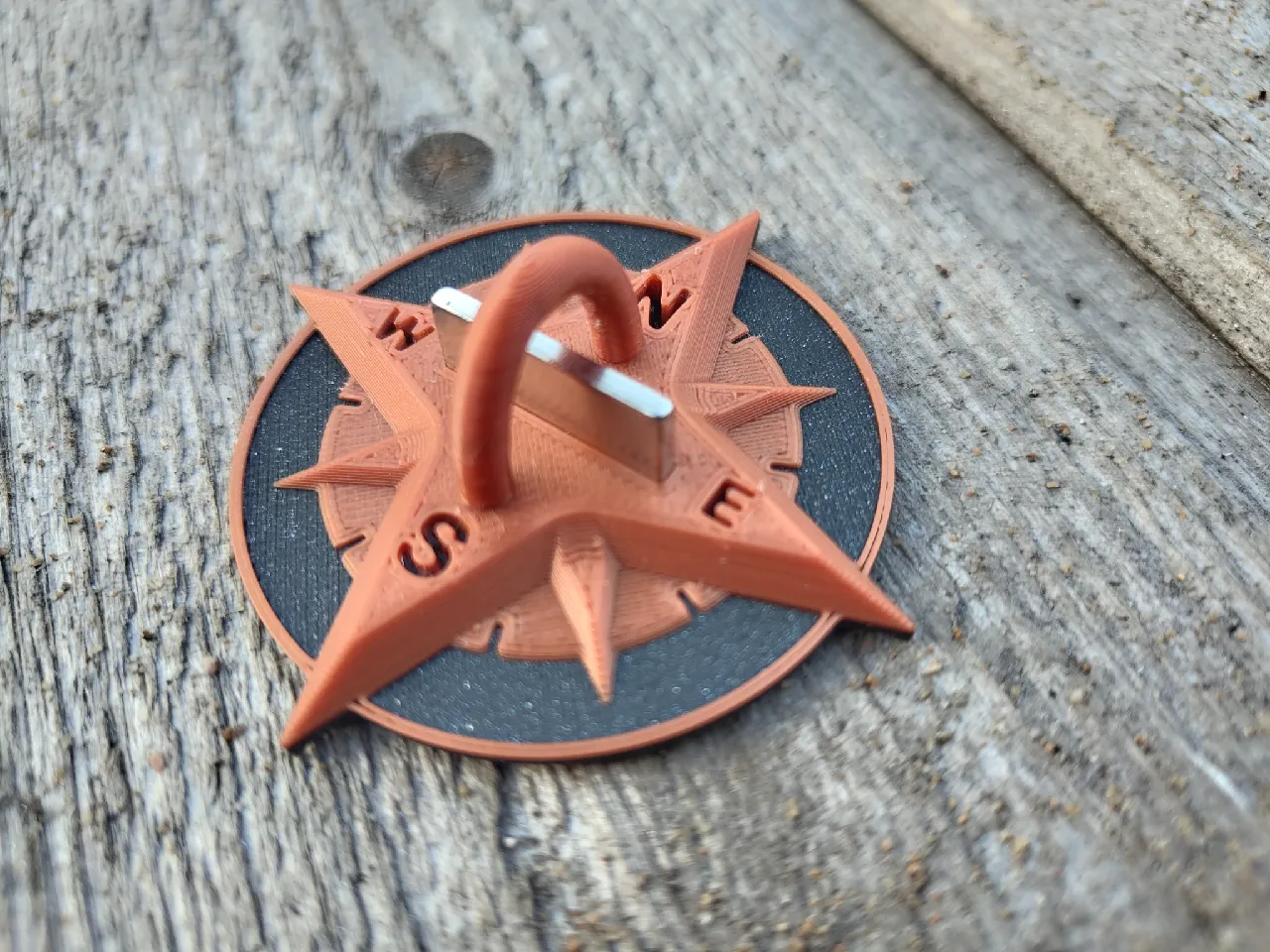 Magnetic compass by Ande | Download free STL model | Printables.com