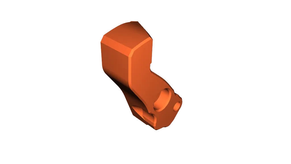 Voron Stealthburner CW2 Closed Guilder Arm BMG Idler Pin Holes by ...