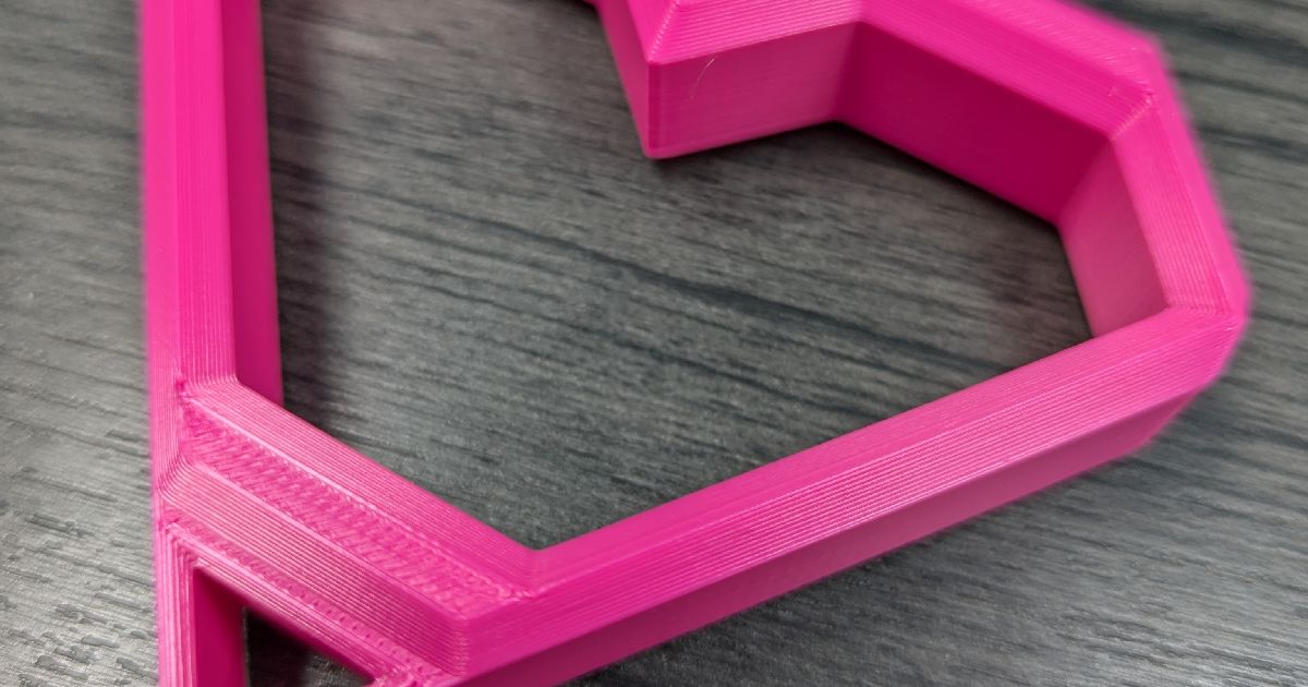 Heart design by amateur hour | Download free STL model | Printables.com