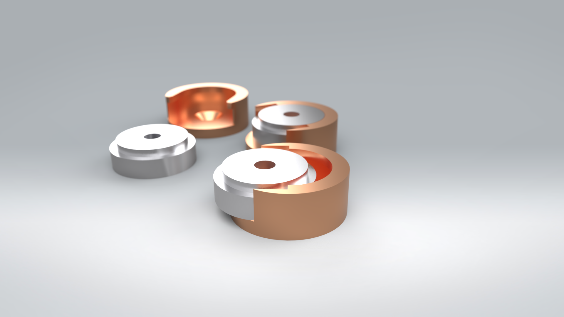 Universal Round Wall Mount (UPDATED!) por Firstlayer Oy | Descargar ...