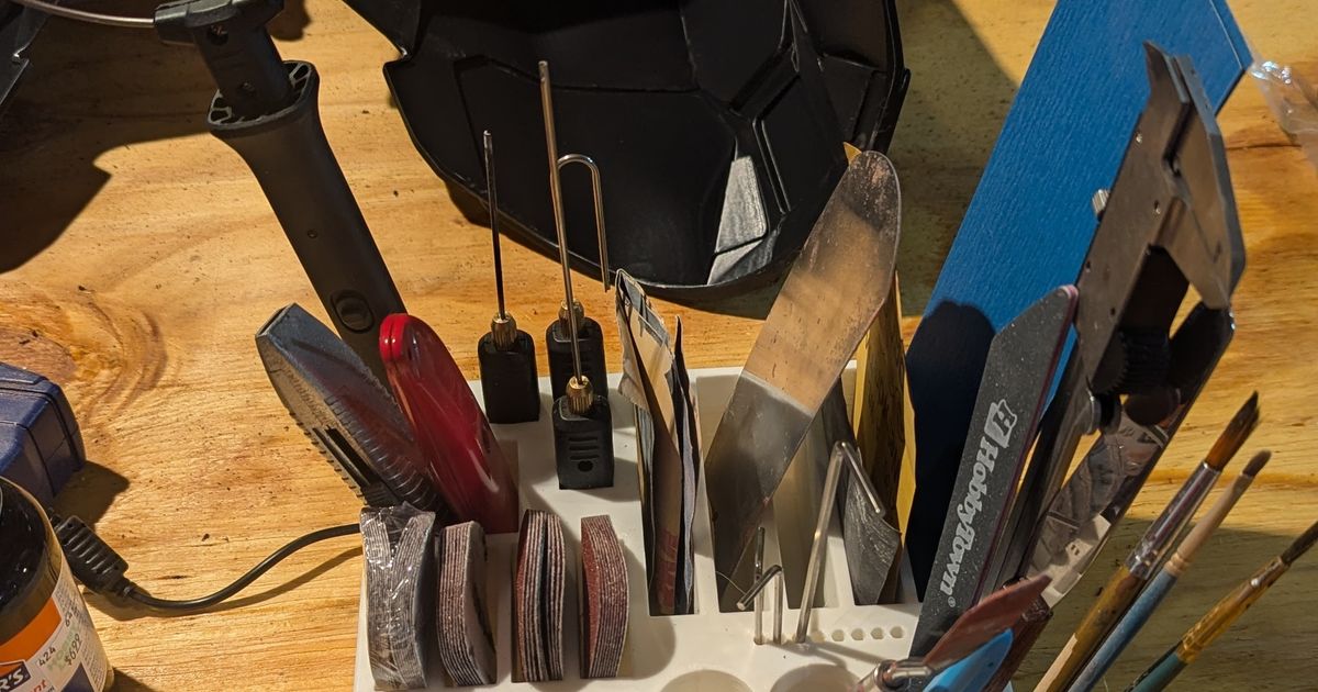 Model post processing tool tray by kutluch | Download free STL model ...