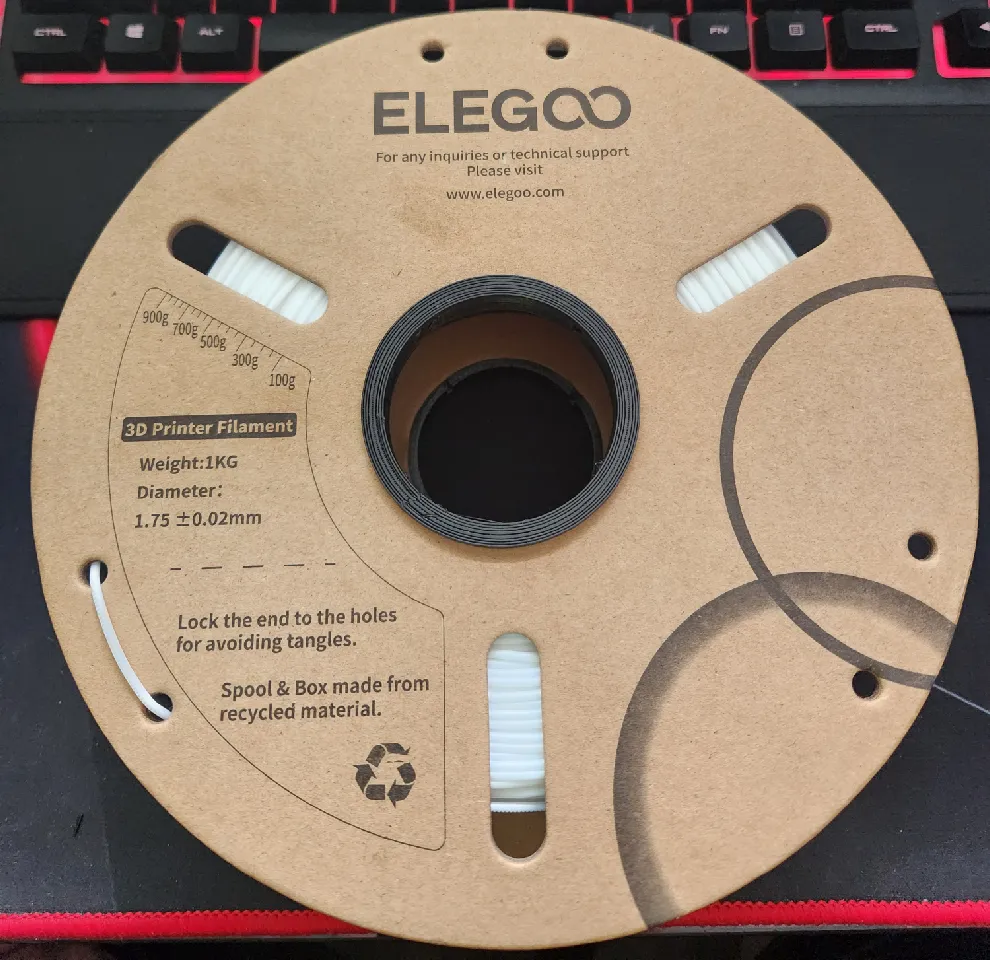 Reusable Elegoo Cardboard Inner Spool Inserts by Steven_Hoa1735 ...