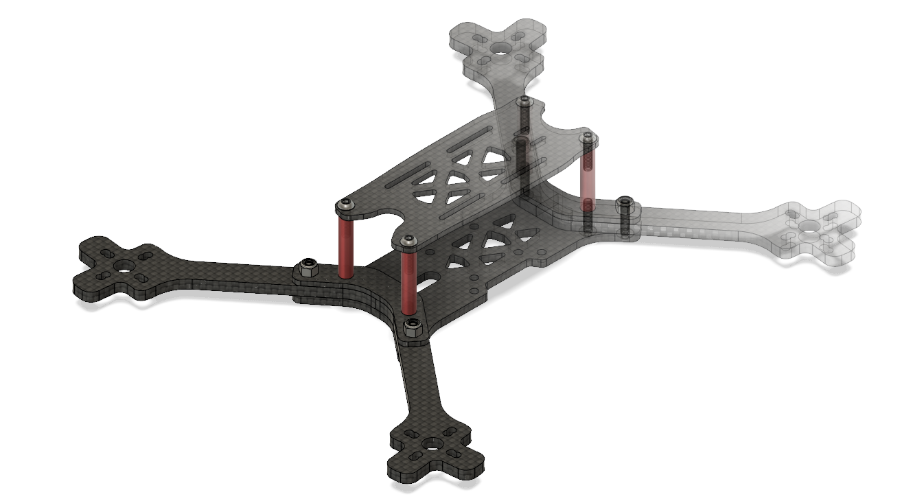 Open Source FPV Drone Frame project initiated by Team BlackSheep Source ...