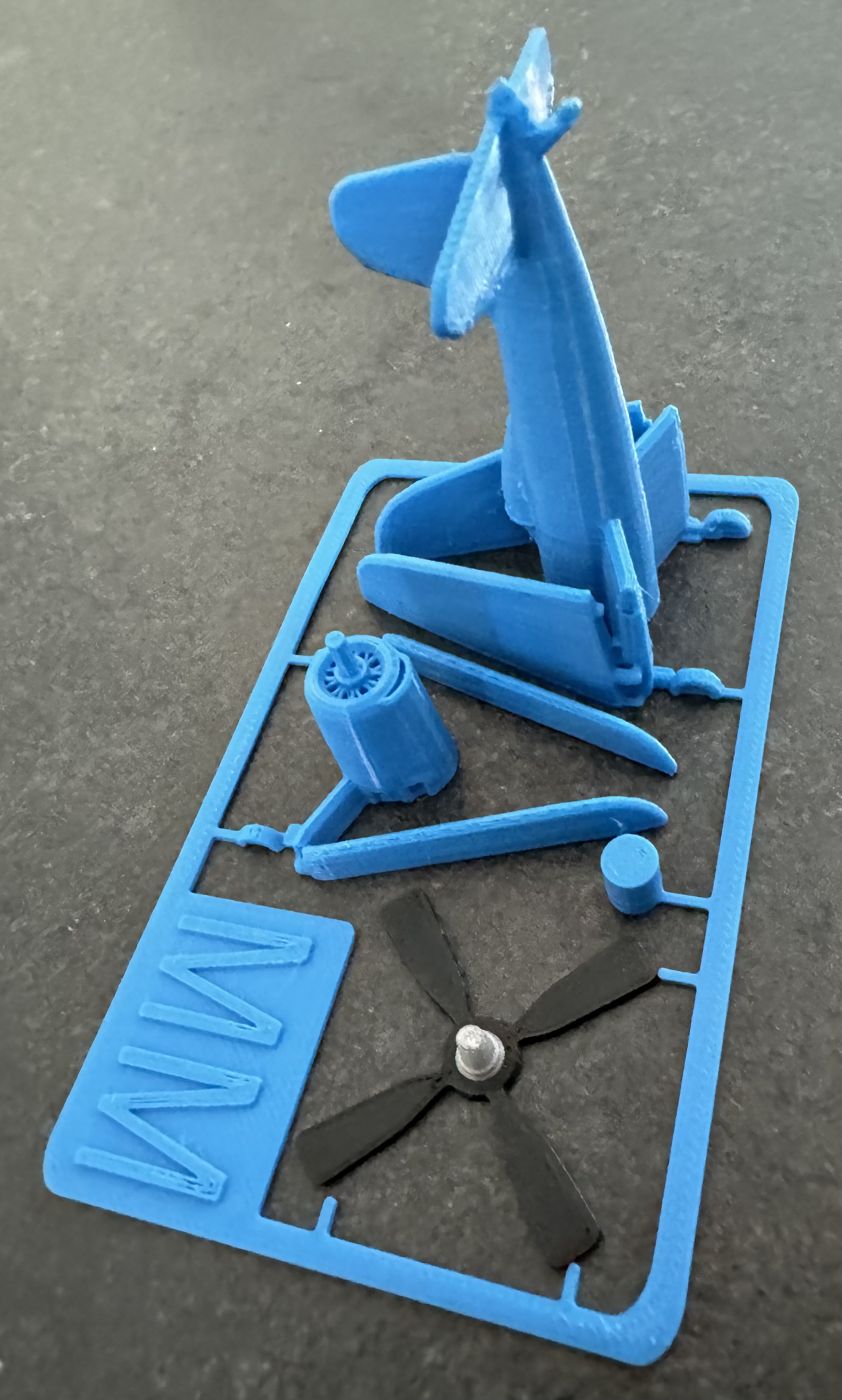 Corsair F2G with folded wings kit card by MM | Download free STL model ...