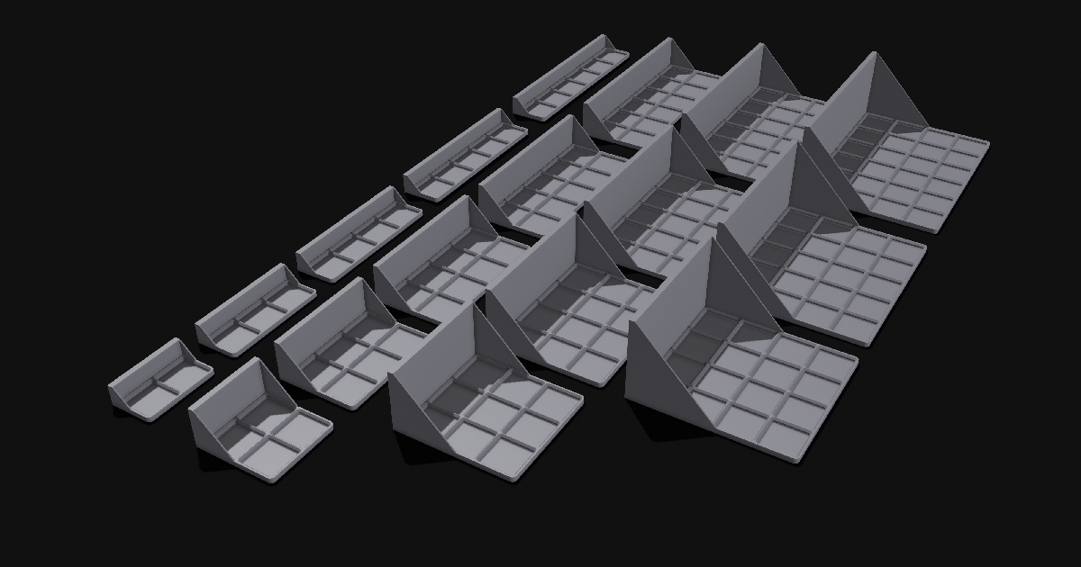 Honeycomb storage wall (HWS) gridfinity shelves by David D | Download ...