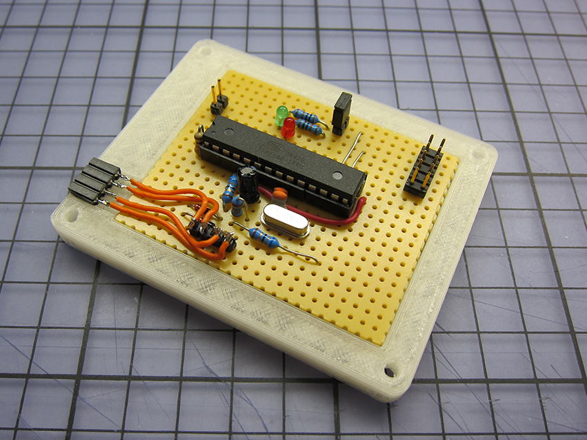 Atmel AVR Programmer Case for Perfboard USBasp by DomesticHacks | Download free STL model ...