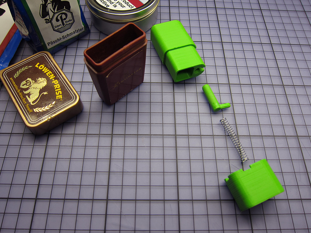 Linear Snuff Accelerator v3 - Snuff Box - Schnupftabakschleuder par ...