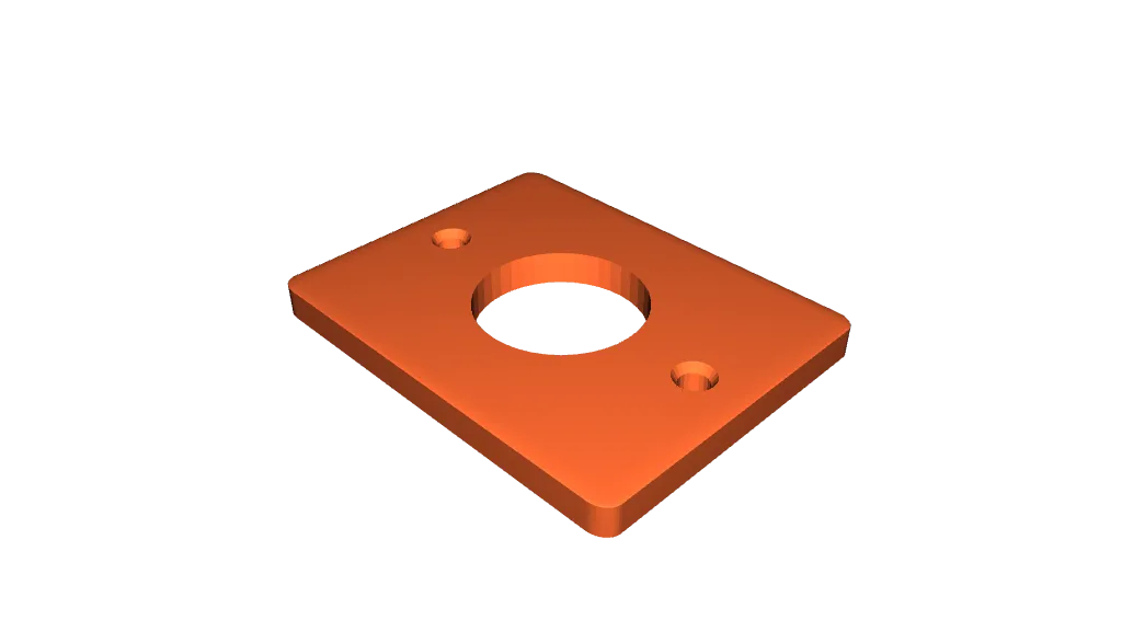 12-volt outlet wall plate by Jason Miner | Download free STL model ...