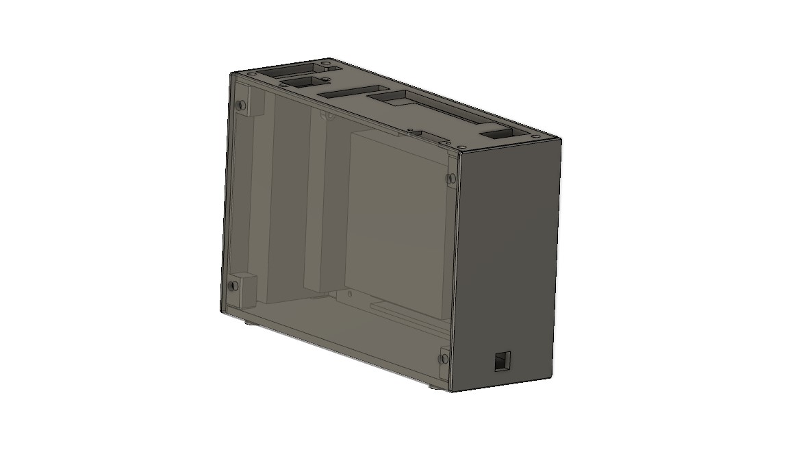 Compact mATX 5.3L PC Case with GPU by jp1011 | Download free STL model ...