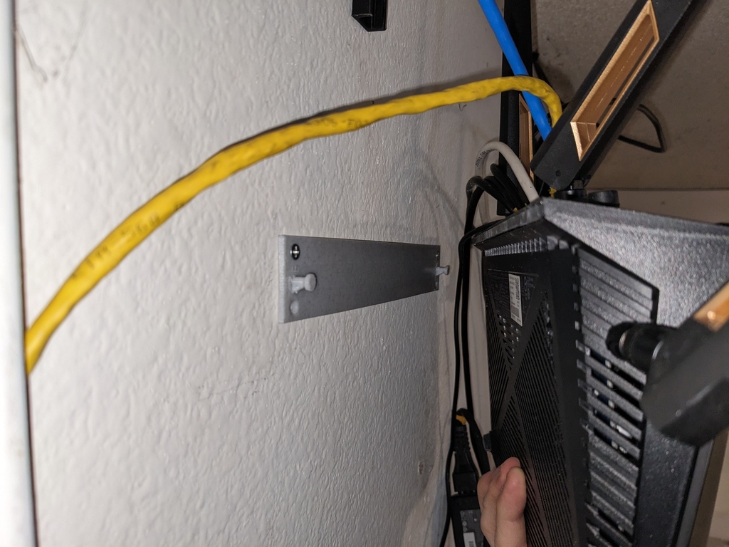 Asus AX88U Router Wall Mount by Mstocker | Download free STL model ...