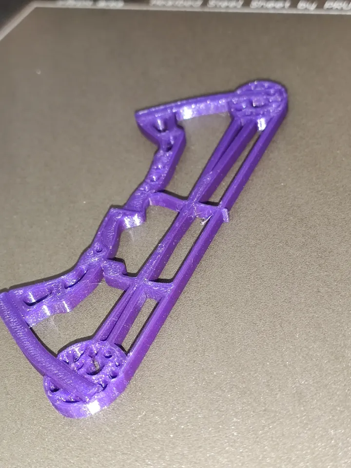 Compound bow keychain by TheIgorMC | Download free STL model ...