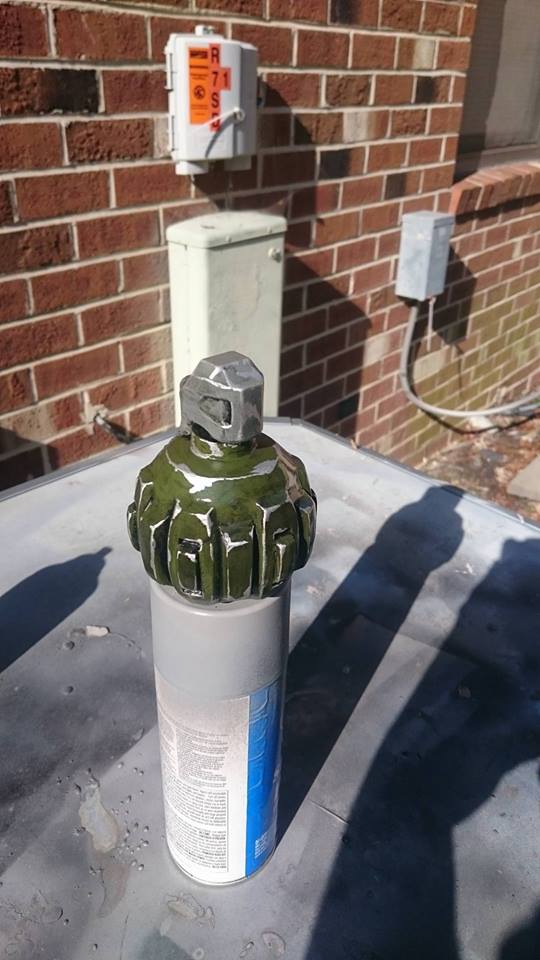 halo reach M9 frag gernade by miniatures and props | Download free STL ...